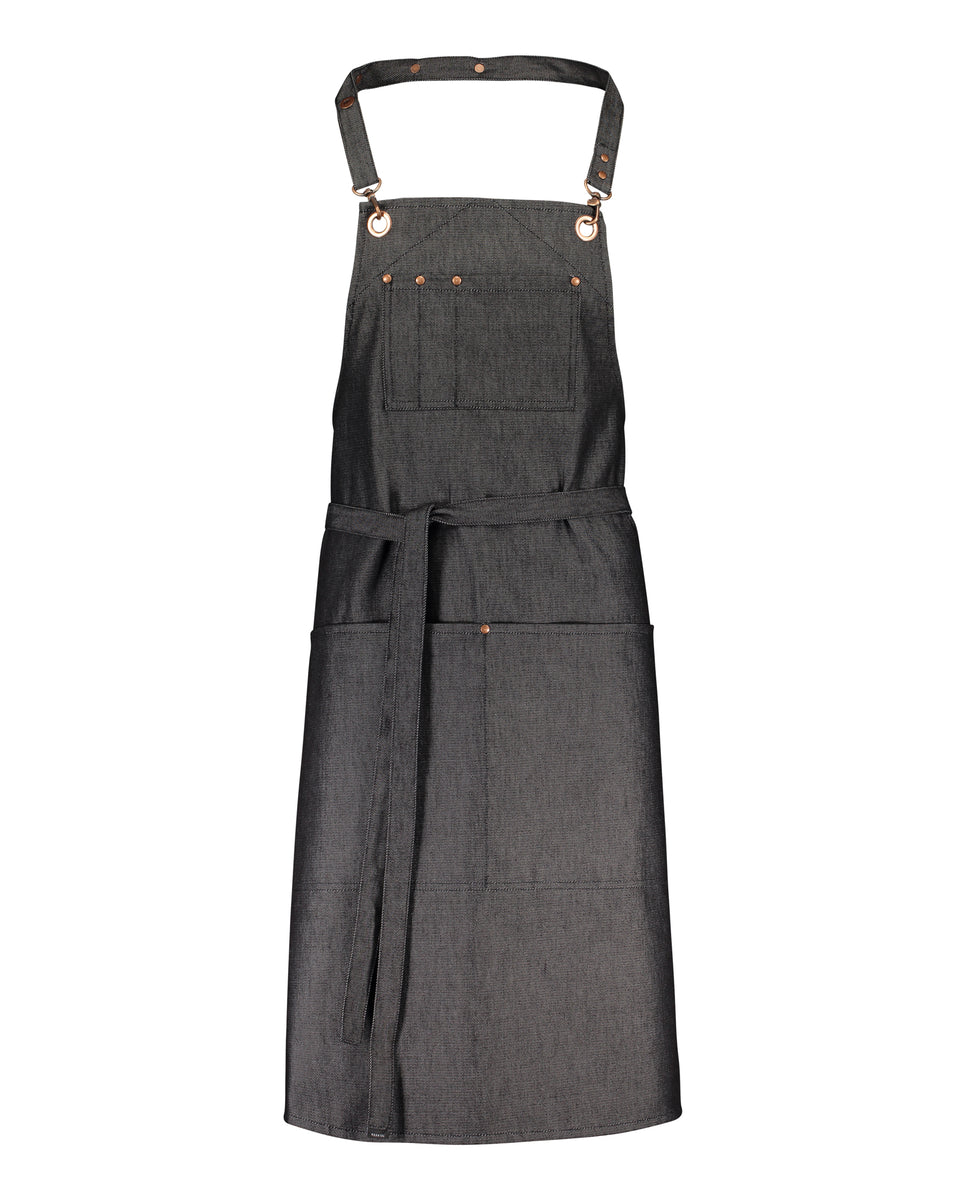 HELSINKI shoemaker's apron, denim black – TELAKKA® Workwear
